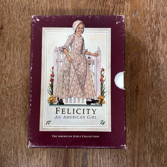 American Girl | Toys | Vintage Felicity American Girl Book Set Box ...